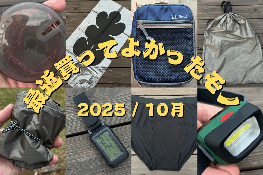 最近買ってよかったモノ 2025 / 10月 | BBG